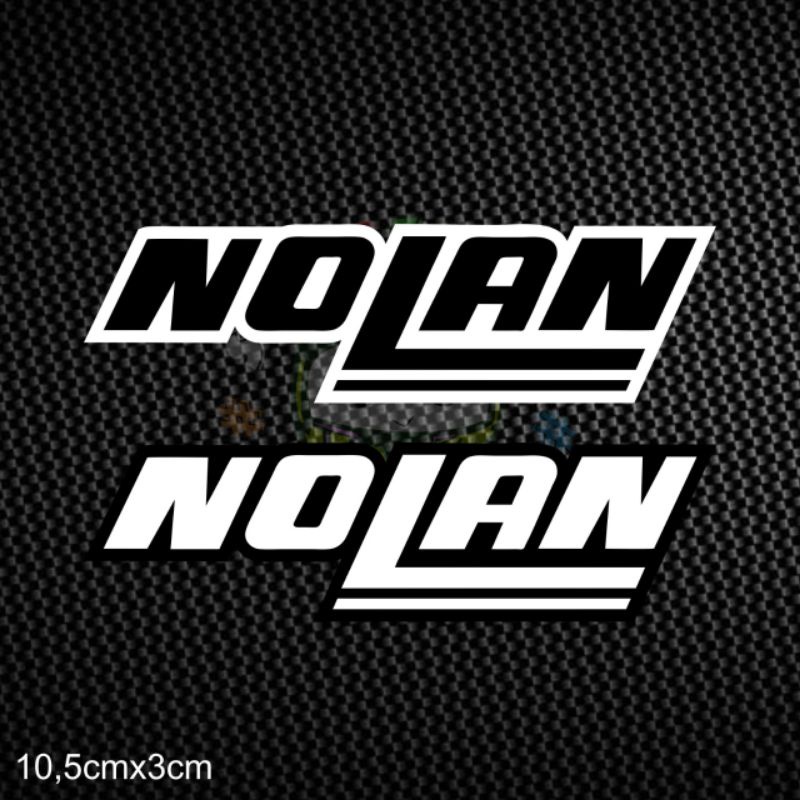 Nolan sticker, cutting sticker, NOLAN helmet logo, 1pcs | Shopee ...