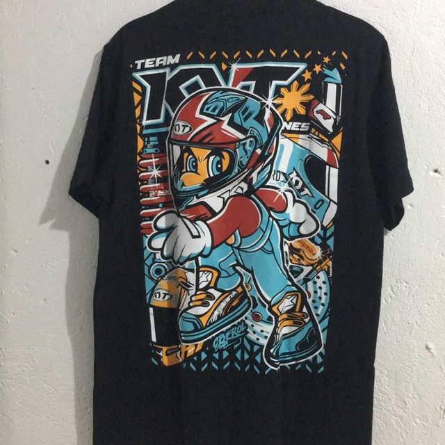 KYT Black Shirt Version 5 Mario (Limited Only) | Shopee Philippines