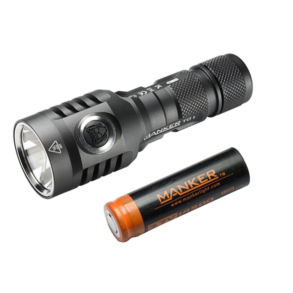 Manker T01 II Compact Thrower LED Flashlight 900 lm w/ 14500 | Shopee ...