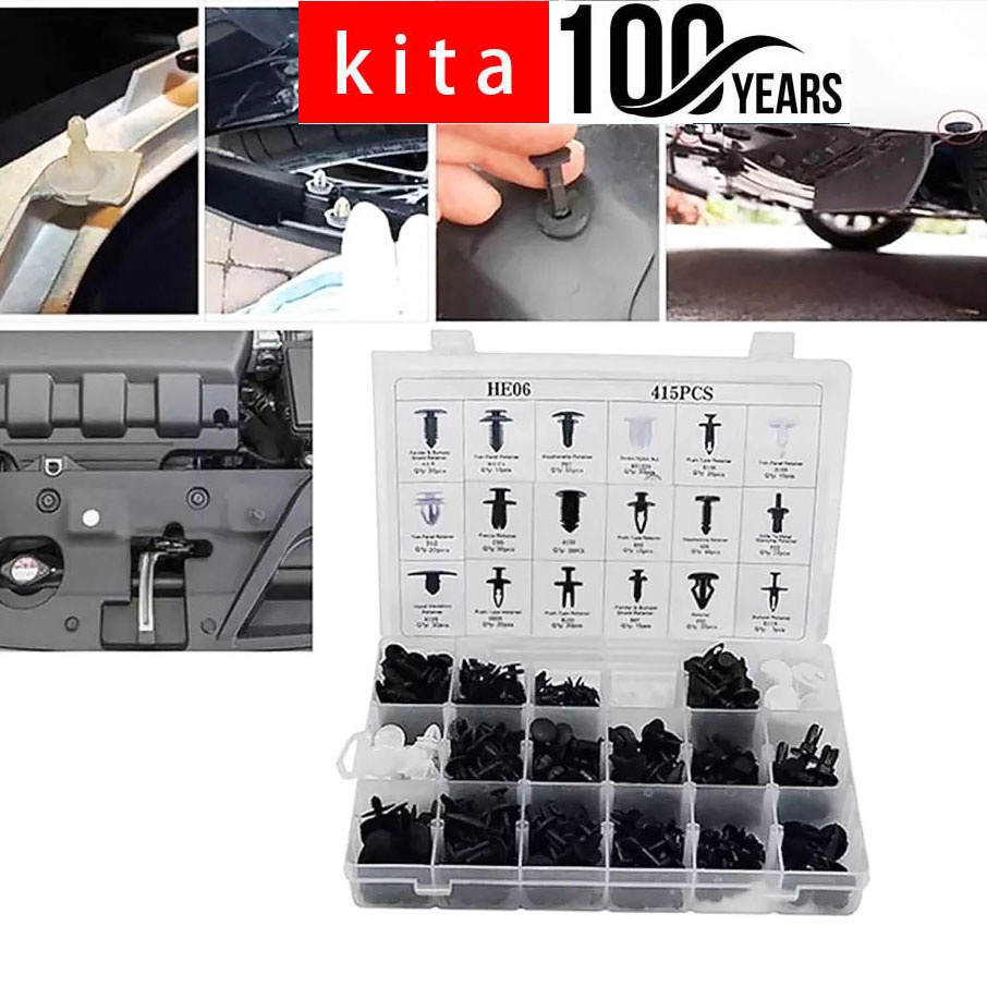 OXG 415Pcs Boxed ~~~~ Buckle For Ford & TOYOTA etc Car Buckle Plastic ...