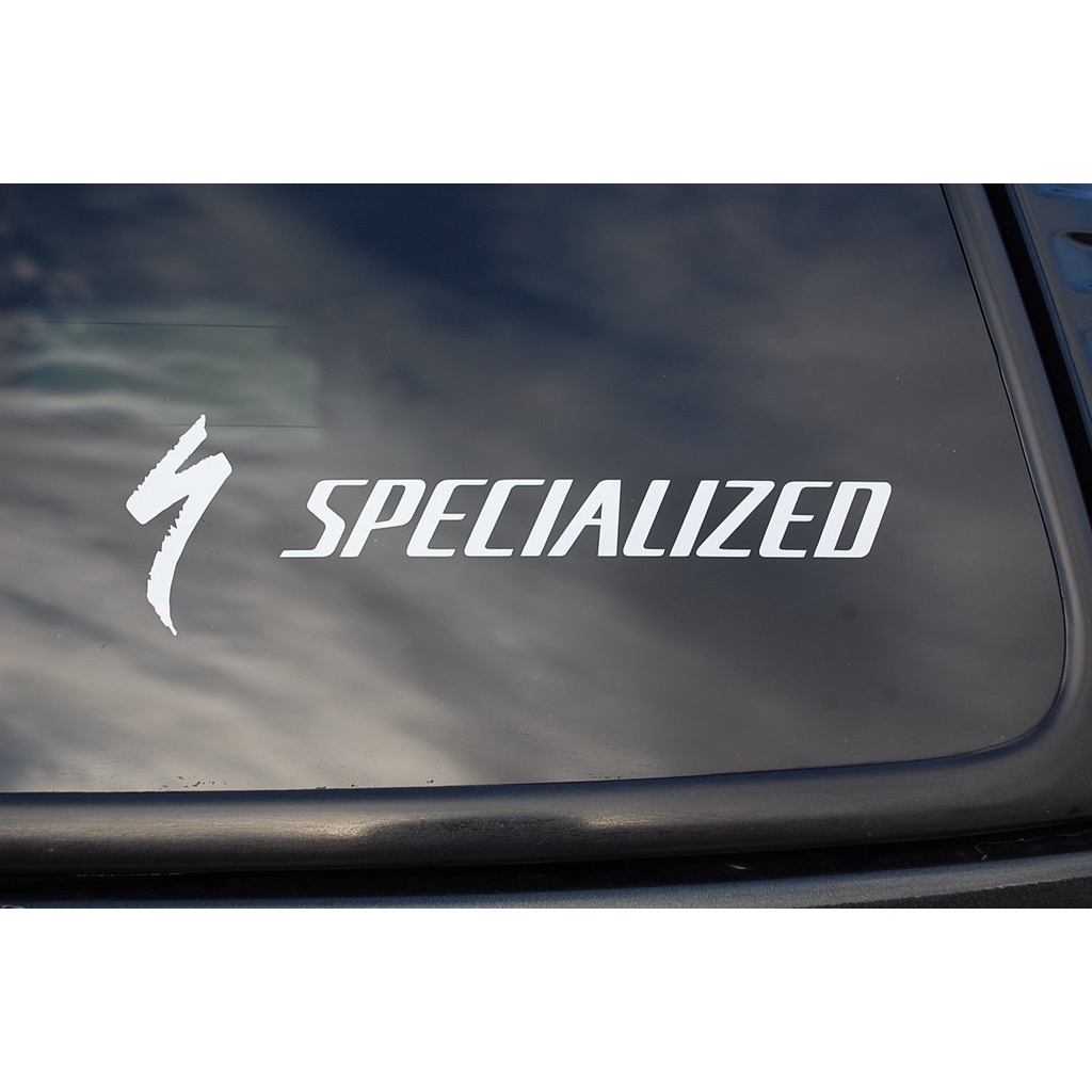 Specialized Sticker Vinyl Decal Mountain Bike Frame Car Window | Shopee ...