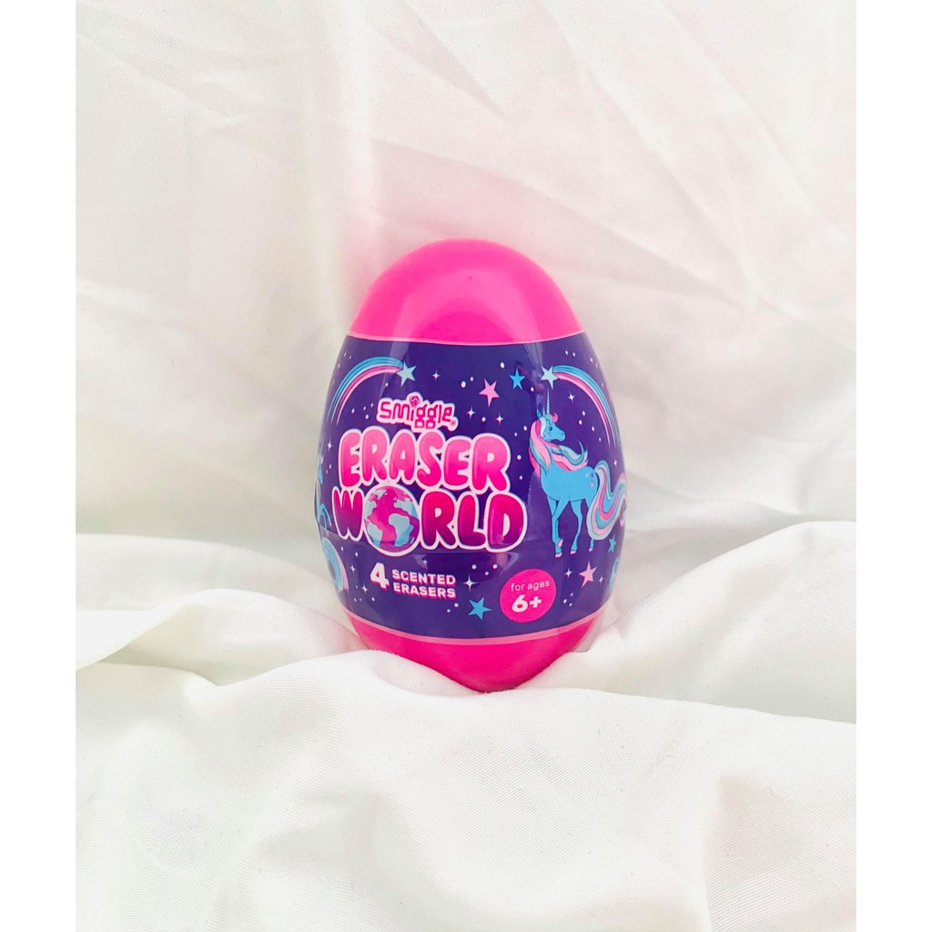 Smiggle Eraser World Egg Surprise/Scented Erasers/Mermaid/Unicorn ...