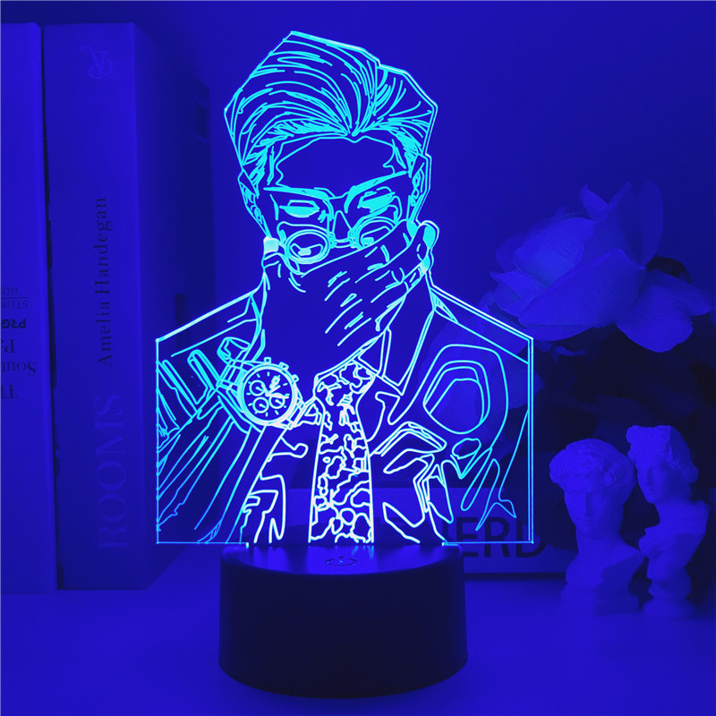 JUJUTSU KAISEN 3D Lamp Night Lights Anime USB Lighting LED Gojo Satoru ...