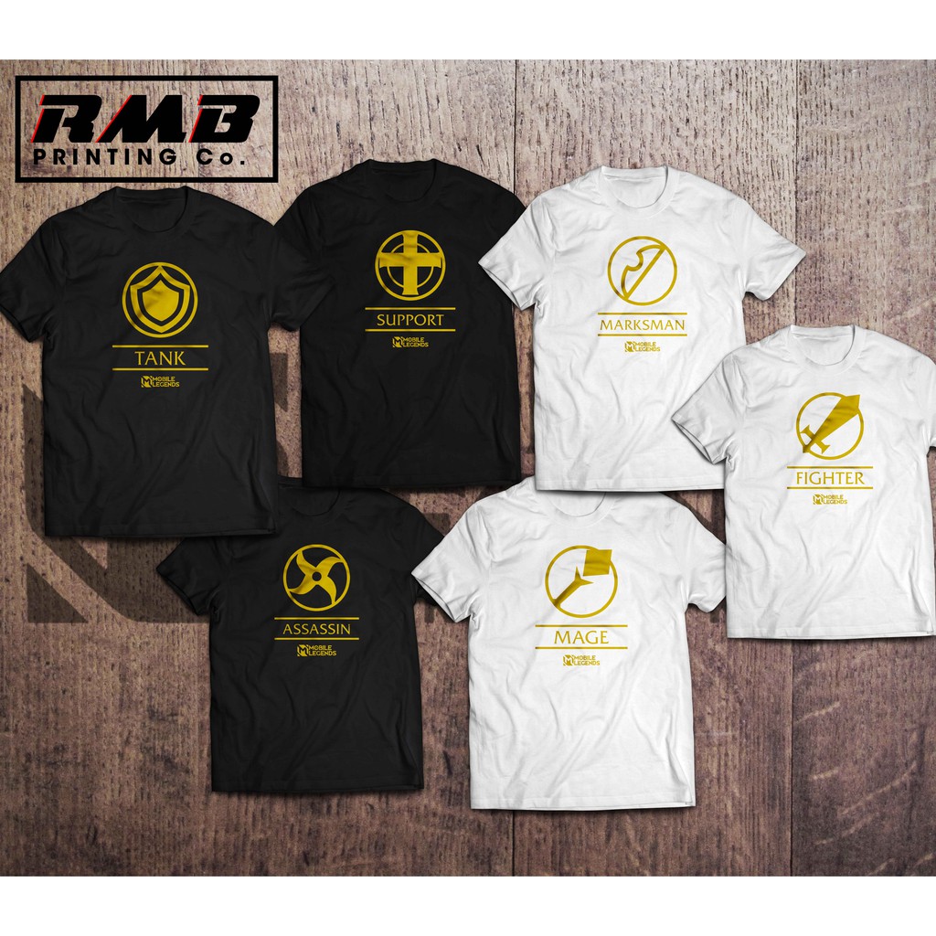 ML shirts - Role Shirts | Shopee Philippines