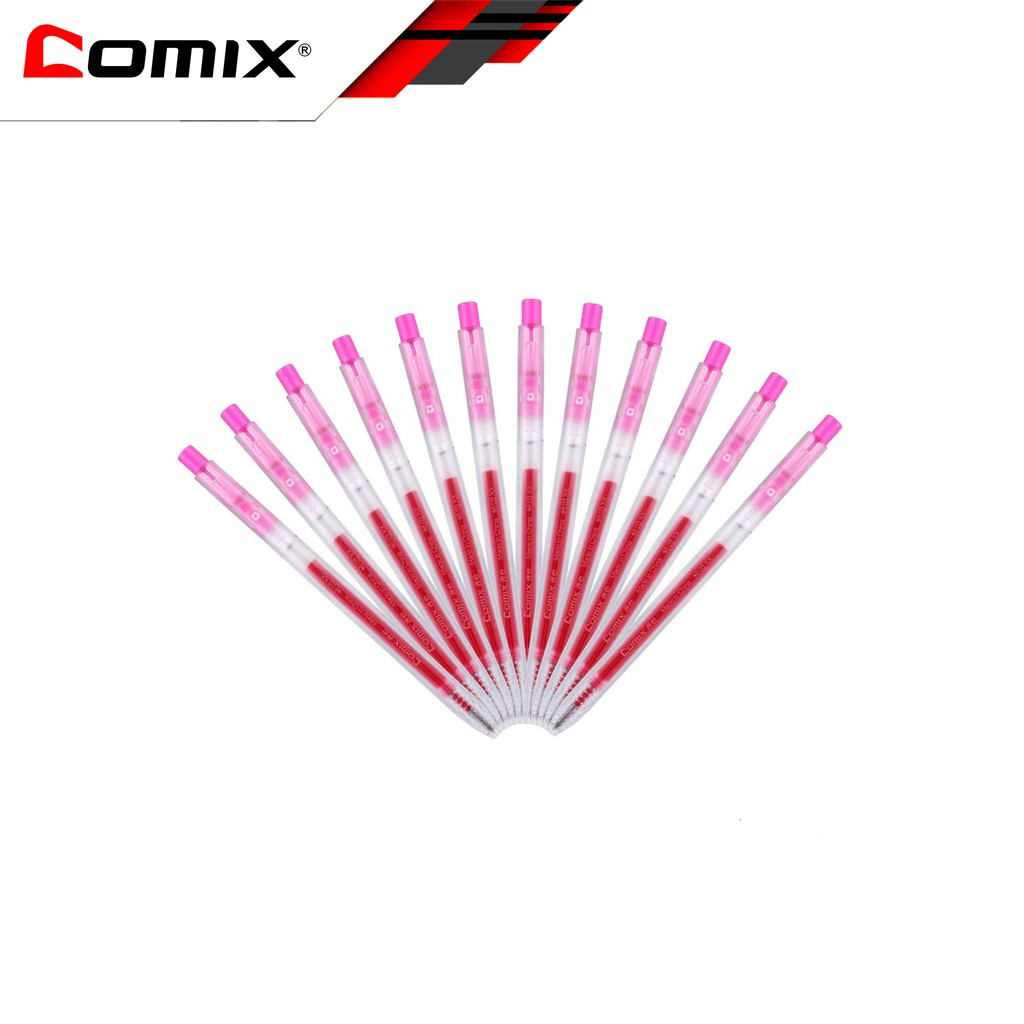 Comix Retractable Gel-ink Pen 0.5mm, 1piece | Shopee Philippines