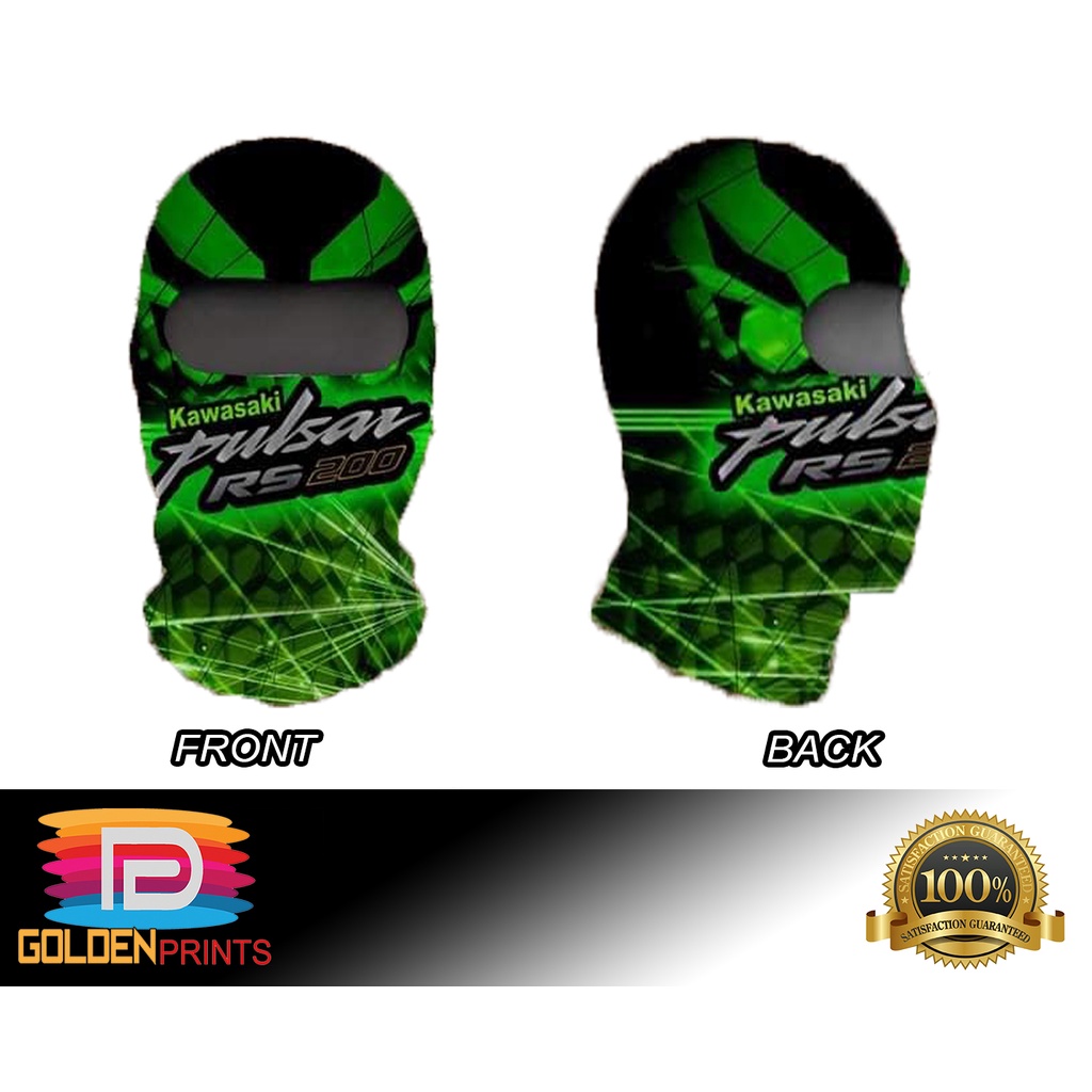 RS200 Full Sublimation Full Mask and Half Mask (FREESIZE) | Shopee ...