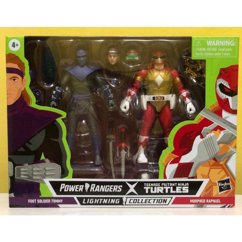 FOOT SOLDIER TOMMY MORPHED RAPHAEL Teenage Mutant Ninja Turles x Power ...