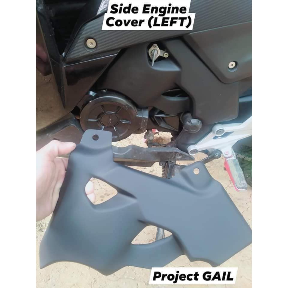 RUSI Sigma 250 Side Engine Cover (Right and Left) | Shopee Philippines