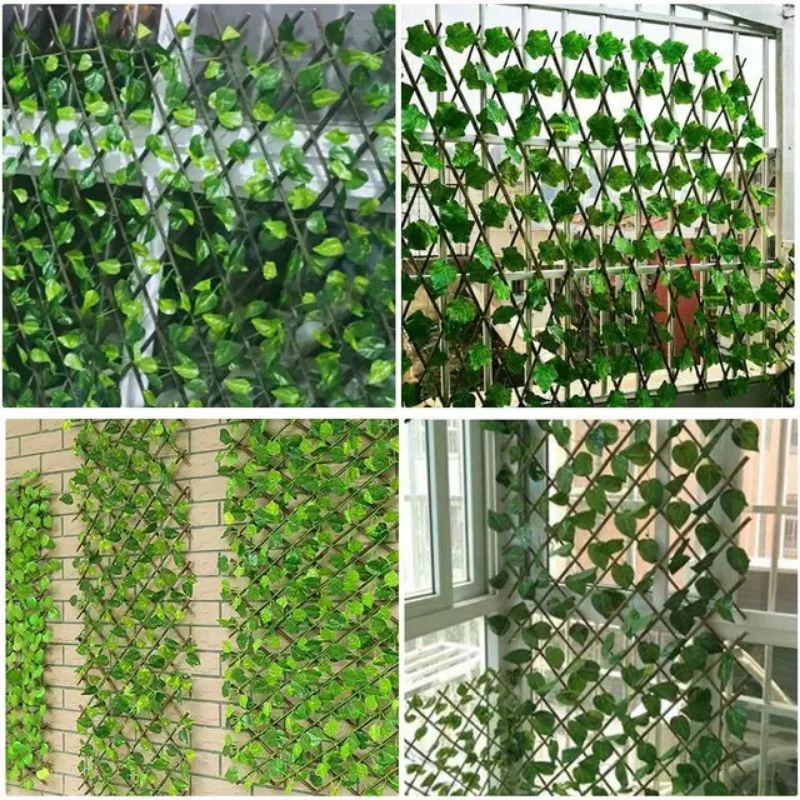 Retractable Extendable Folded w/ leaves Fence (40cm*2m) (70cm*2m ...