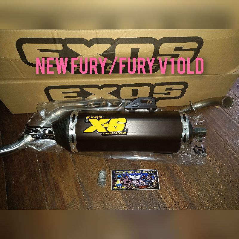 Exos pipe X6 For Click V3/V2/smash/fury/aerox v1/v2 | Shopee Philippines