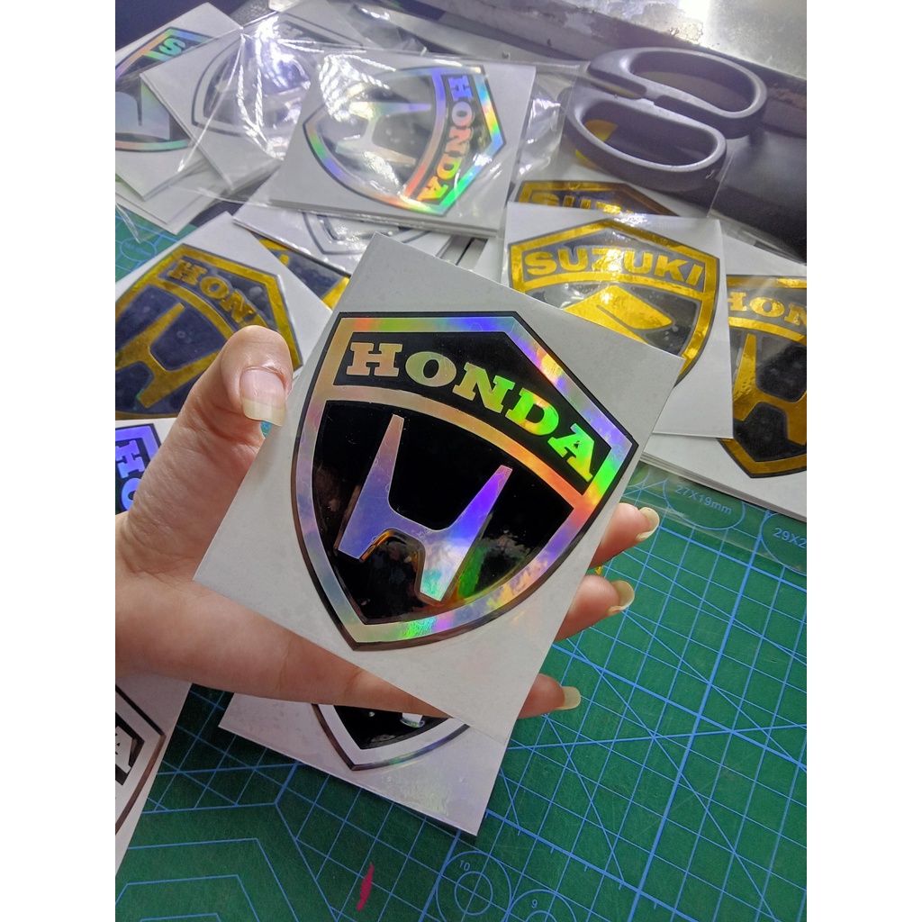 HONDA SHIELD LOGO STICKER | Shopee Philippines