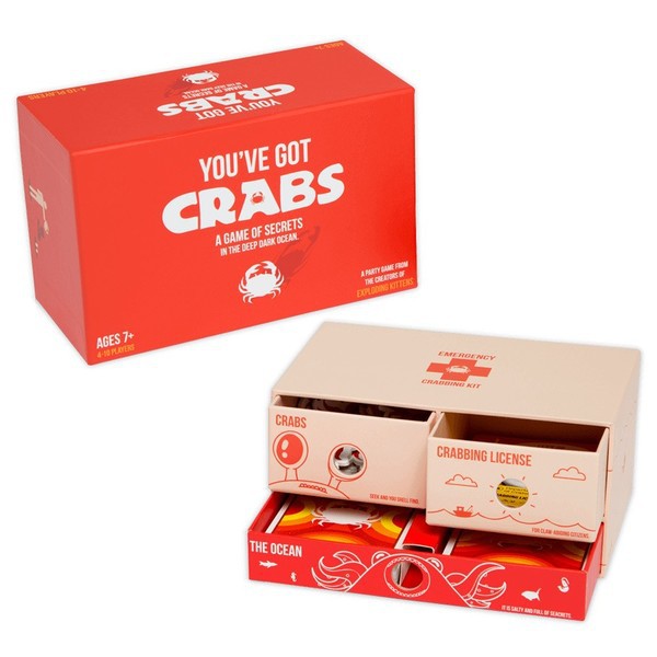Crab Catching Game You've Got Crabs Stiring Board Fun Play | Shopee ...
