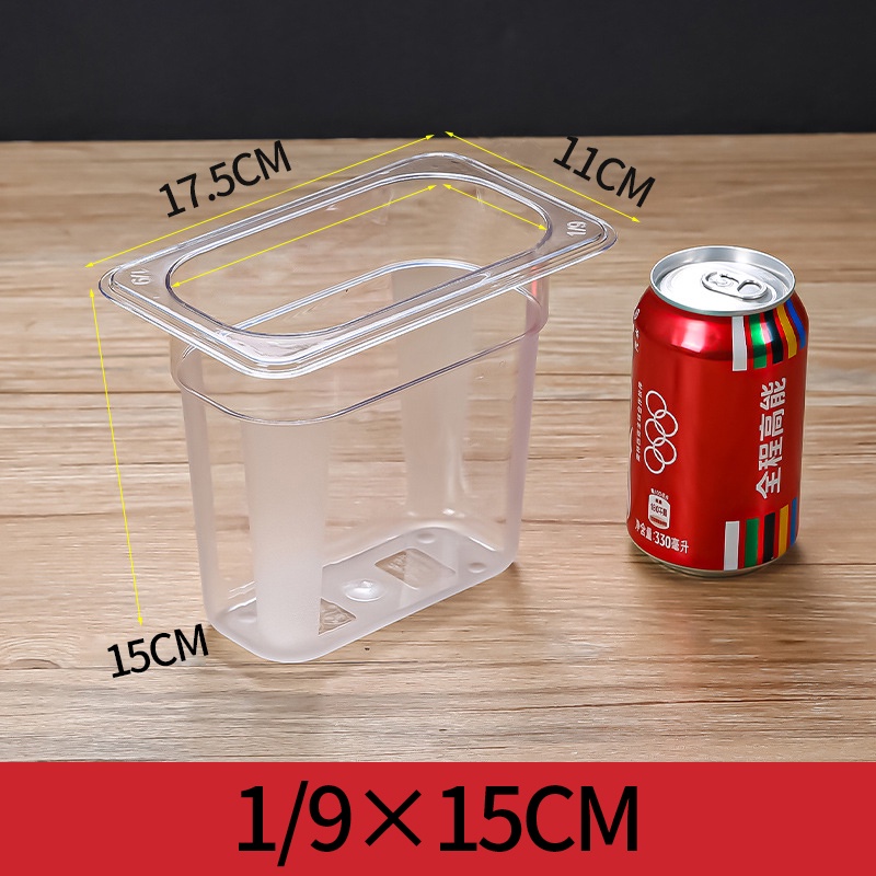 Acrylic Sinker Container Food Pan Sauce Pan Food Container Canister ...