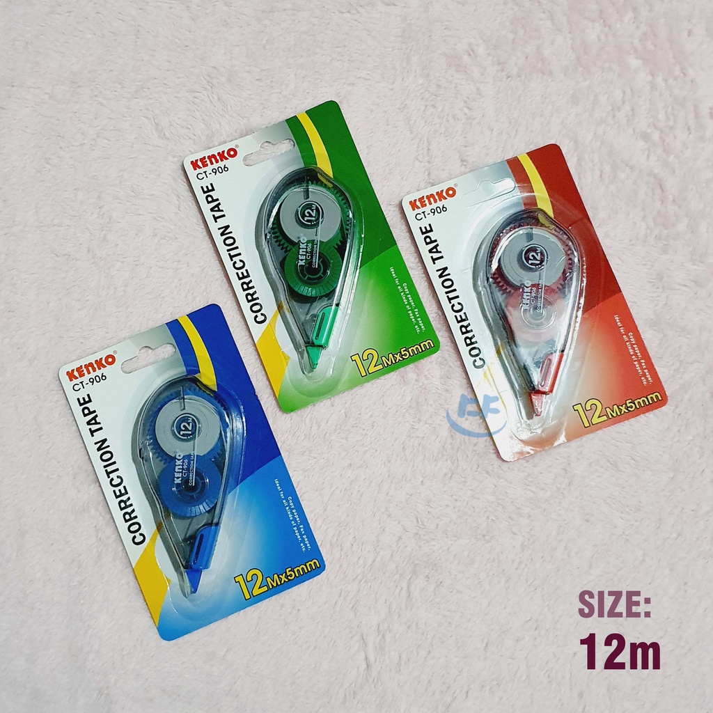 Correction Tape Tip-ex - Kenko (12m) CT-906 | Shopee Philippines