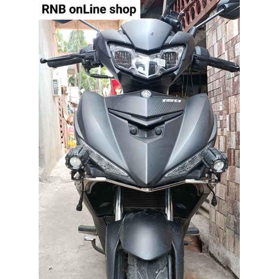 SNIPER 150 v1 and v2 HEAVY DUTY MINI DRIVING LIGHT stainless bracket ...