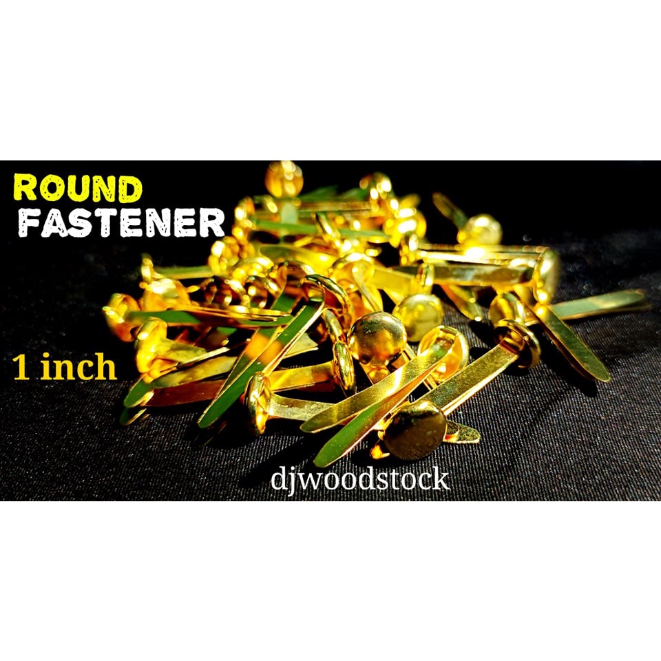 ROUND FASTENER, ROUND PAPER FASTNER, 10 pcs | Shopee Philippines