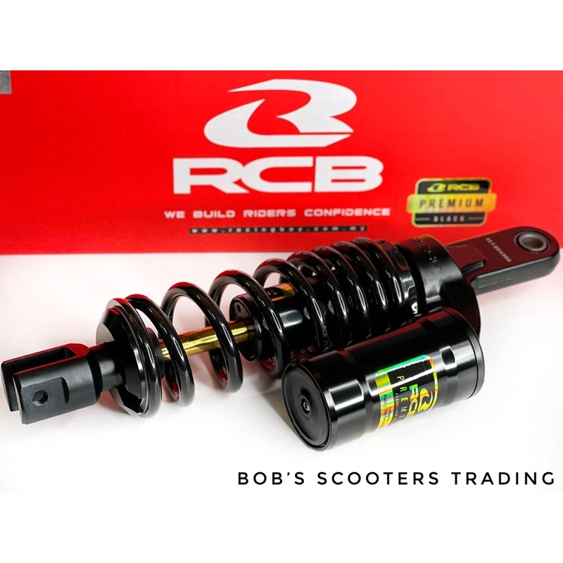 RCB MB2 (MB-2) SERIES REAR SHOCK MIO/SKYDRIVE BLACK GOLD EDITION (295MM ...