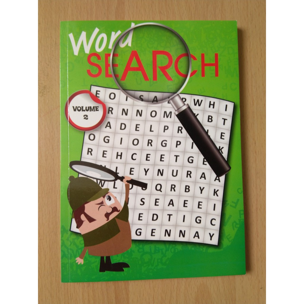 Word Search Hunt 81 or 123 puzzles Volumes brain teasers puzzle books ...