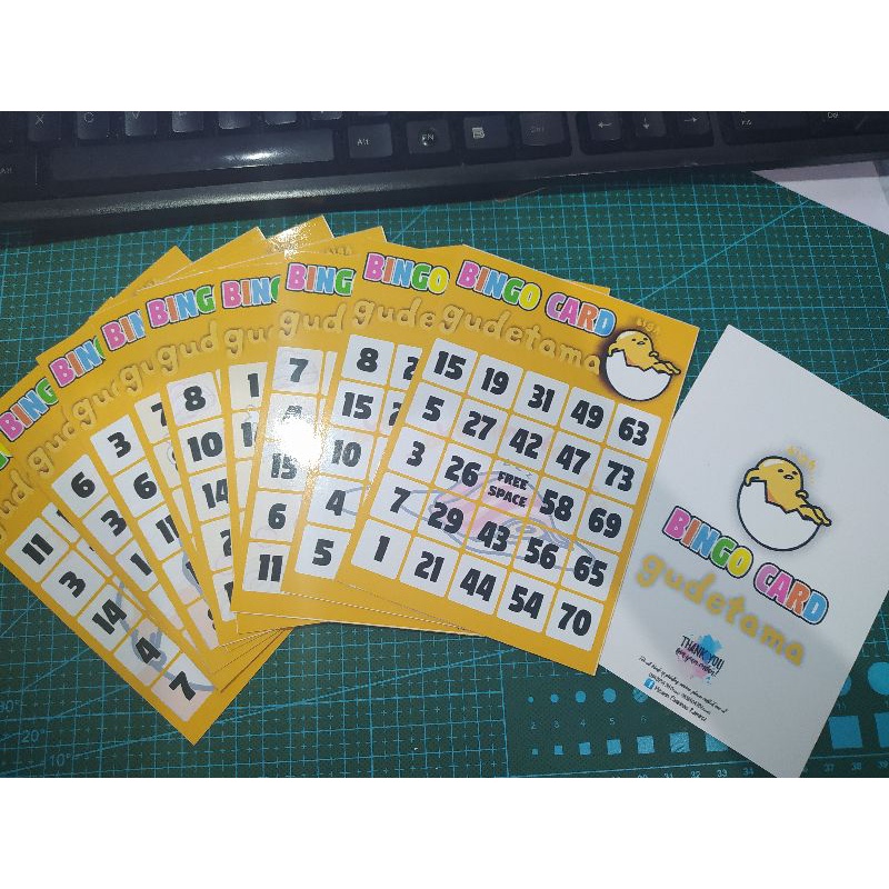 Sanrio characters BINGO CARDS | Shopee Philippines
