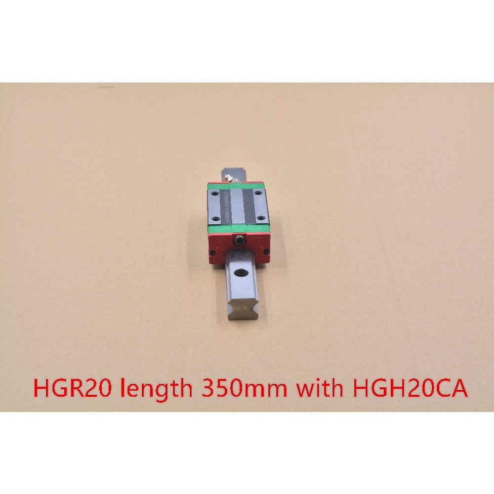 HGR20 linear guide width 20mm length 350mm with HGH20CA motion slide ...
