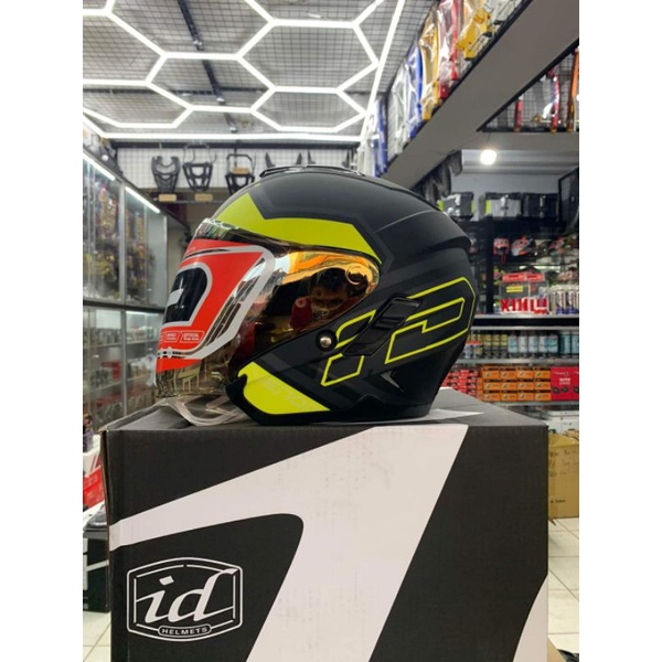 ID HELMET VENOM HALF FACE | Shopee Philippines