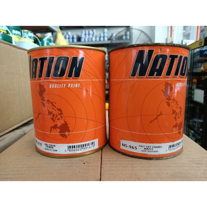 NATION NS-610 Red Oxide Primer/ NS-965 Fast Dry Enamel Maple (LTR ...