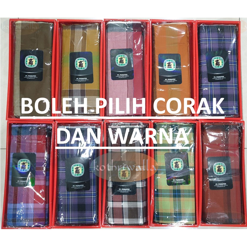 Kain Pelikat Gajah Duduk Asia Duplex Design Popular | Shopee Philippines