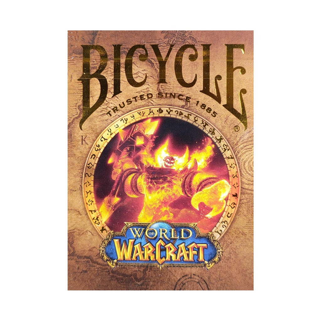 Bicycle World of Warcraft Classic World (Paper) Playing Cards | Shopee ...