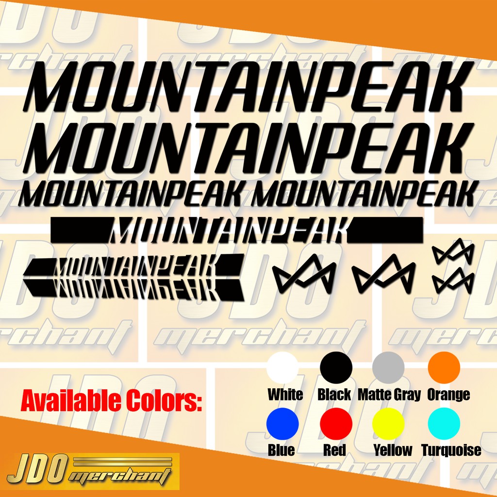 Mountainpeak nike Vinyl Stickers Decals | Shopee Philippines