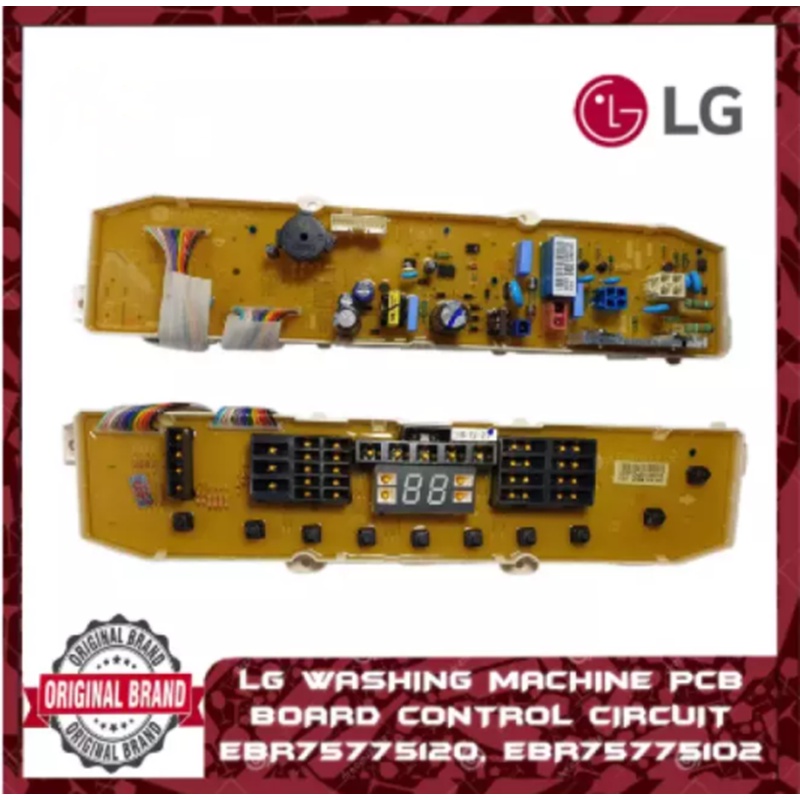 Original LG washing machine pcb board new EBR75775120, EBR75775102 Top ...