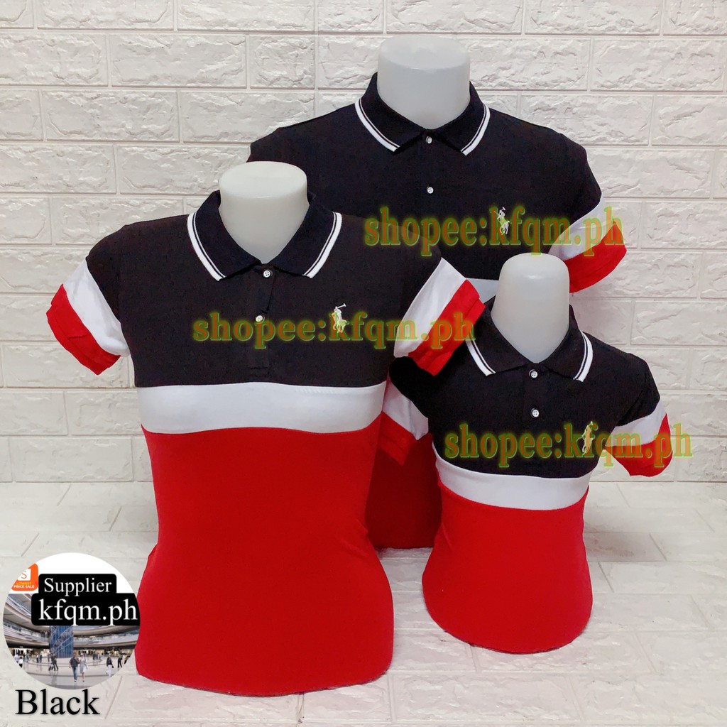 family polo shirt fashion casual Tricolor 100% cotton 8colors FAG FAH ...