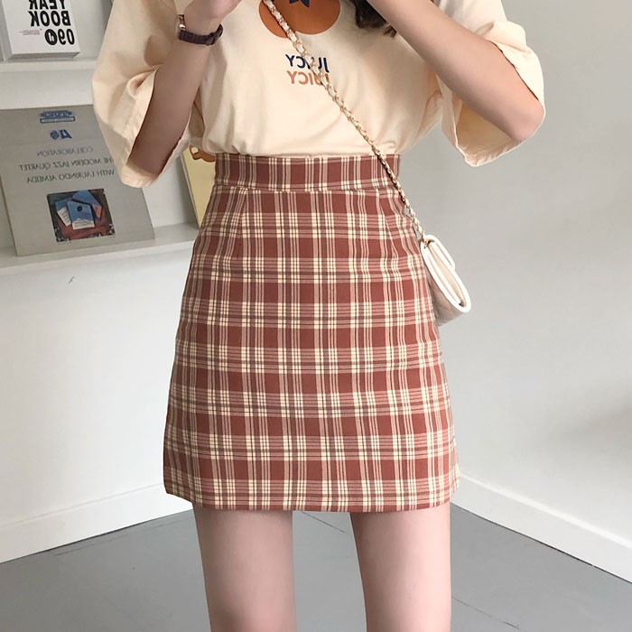High Back A Letter Skirts With Simple Form 33699 | Shopee Philippines
