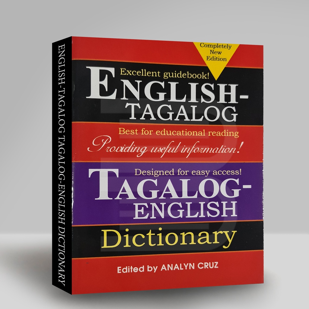 English-Tagalog Tagalog-English Dictionary - Analyn Cruz | Shopee ...