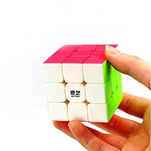 Qiyi Cube Warrior S 3x3x3 Speed Cube Stickerless Puzzle Warrior W 3x3 ...