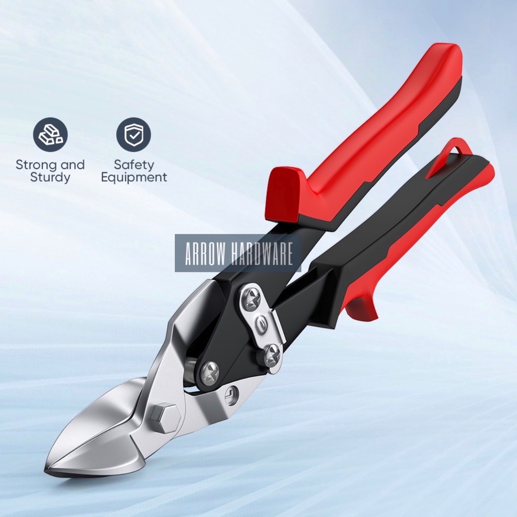 Tiger 8 Inches Metal Sheet Cutter Aviation Snips Scissors | Shopee ...