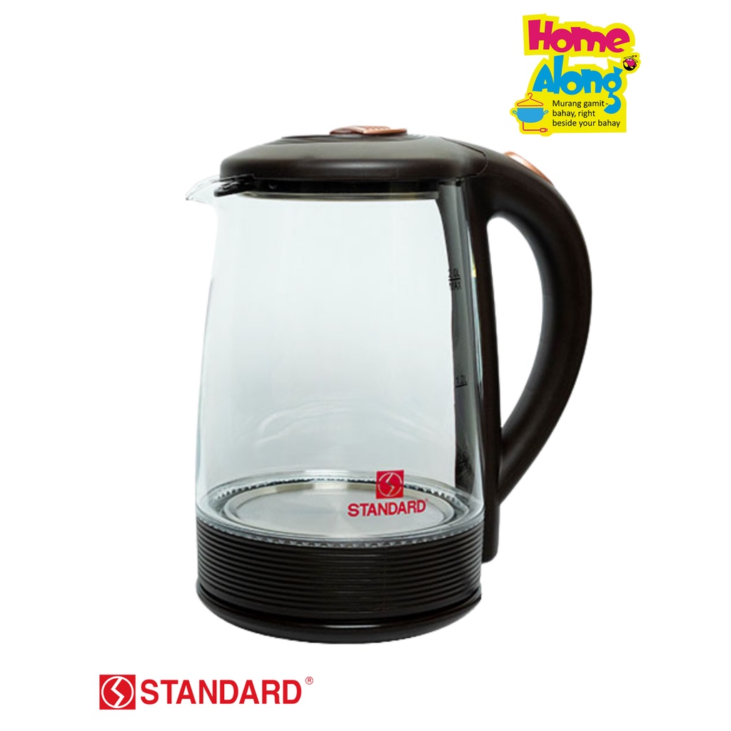 Standard 2.0L Electric Kettle - Glass Body | Shopee Philippines