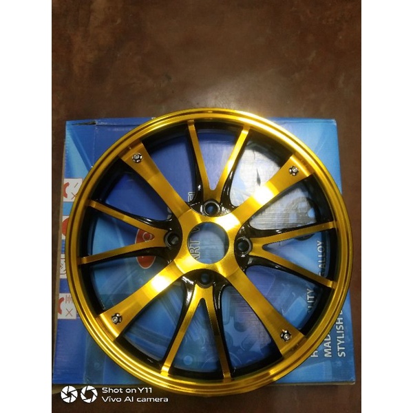Takasago Crosshair Gold side wheel mags with hub and bearing | Shopee ...