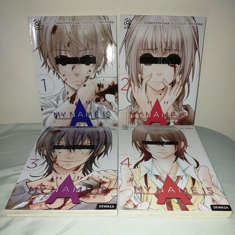 Comic My Name is A 1-4 (end) | Shopee Philippines