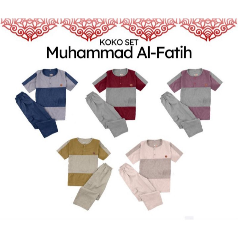Koko Muhammad al fatih Suit 5-10 Years Old | Shopee Philippines