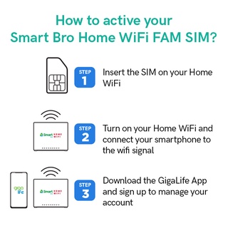 Smart Bro Fam Sim 199 With 20gb Data For 7 Days | Shopee Philippines