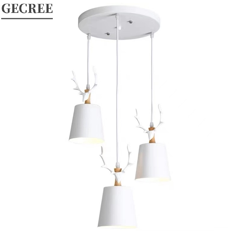 Gecree Chandelier Home Lighting Ceiling Lamp Nordic Chandelier For ...