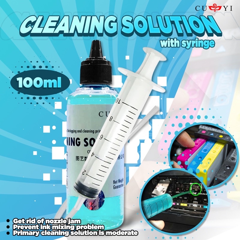 Cuyi cleaning SOLUTION WITH SYRINGE | Shopee Philippines