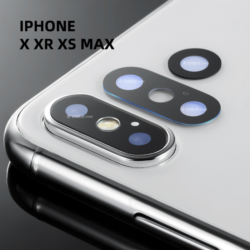 Compatible For iPhone X XR XS max 11 pro max CAMERA LENS FRAME COVER ...