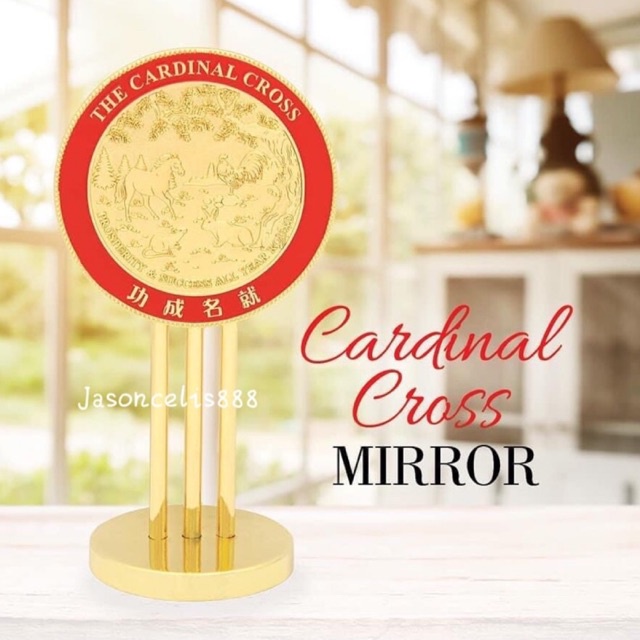 Fengshui Mirror Reflecting Prosperity and Success The Cardinal Cross ...