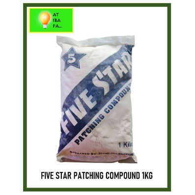 Five Star Patching Compound 1kg | Shopee Philippines