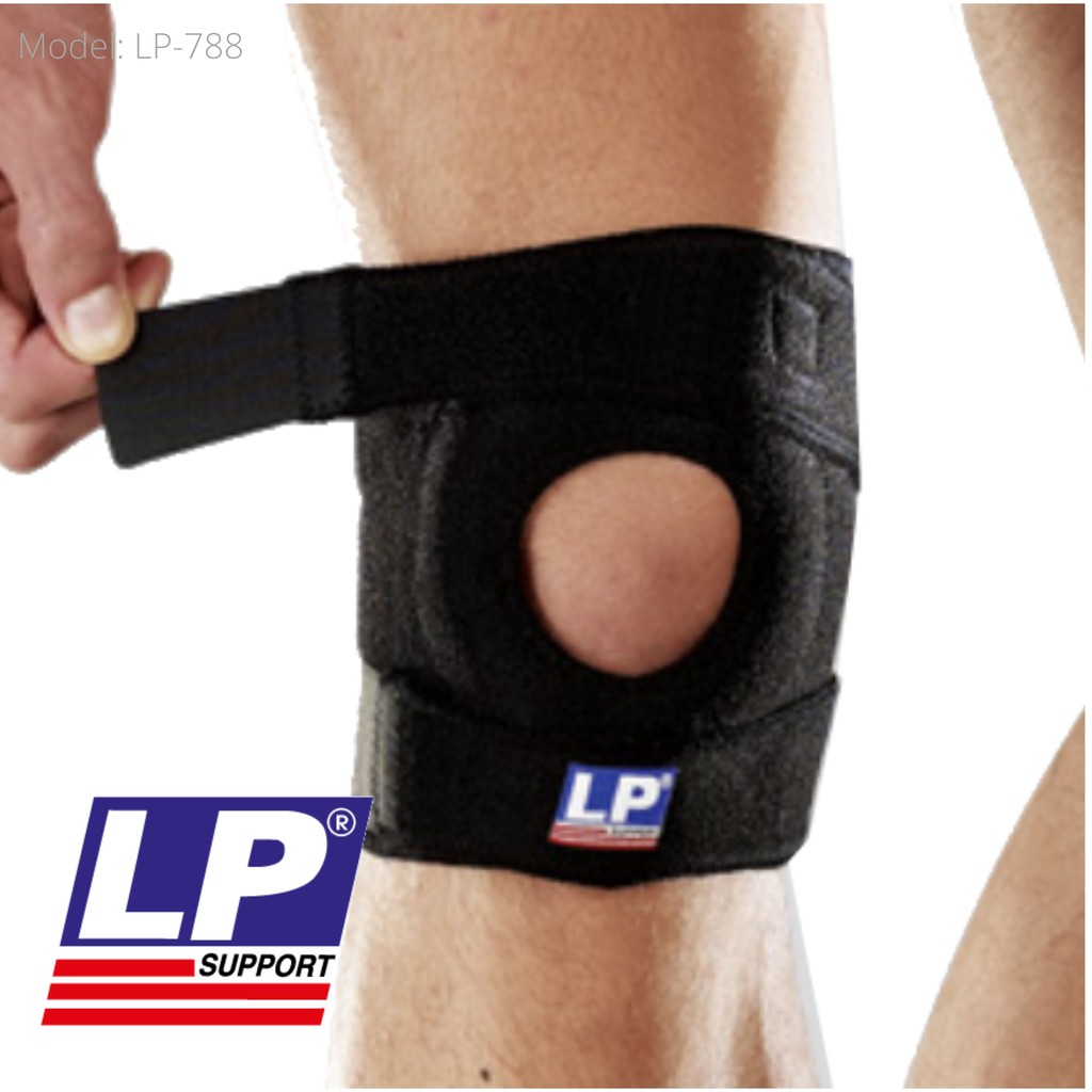 LP Support: LP 788 Open Patella Knee Support 1pc [Authentic] | Shopee ...