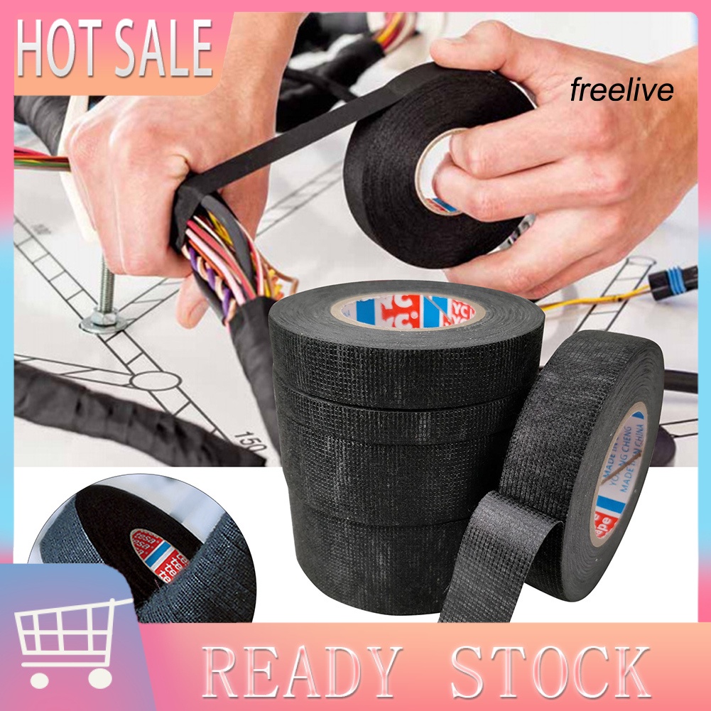 (freelive) 25m High Temperature Resistance Adhesive Cloth Insulation ...