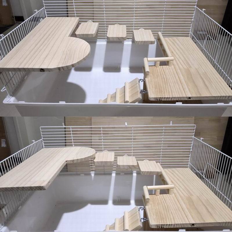 Hamster Accessories Platform Set Golden Bear 60 X 35 Basic Cage Solid ...