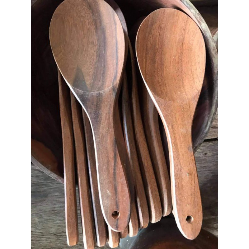 WOODEN SANDOK made of Magkuno wood | Shopee Philippines