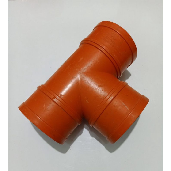 PVC Pipe Orange Fittings 3" Elbow, Tee, Coupling, Cleanout, Wye and ...